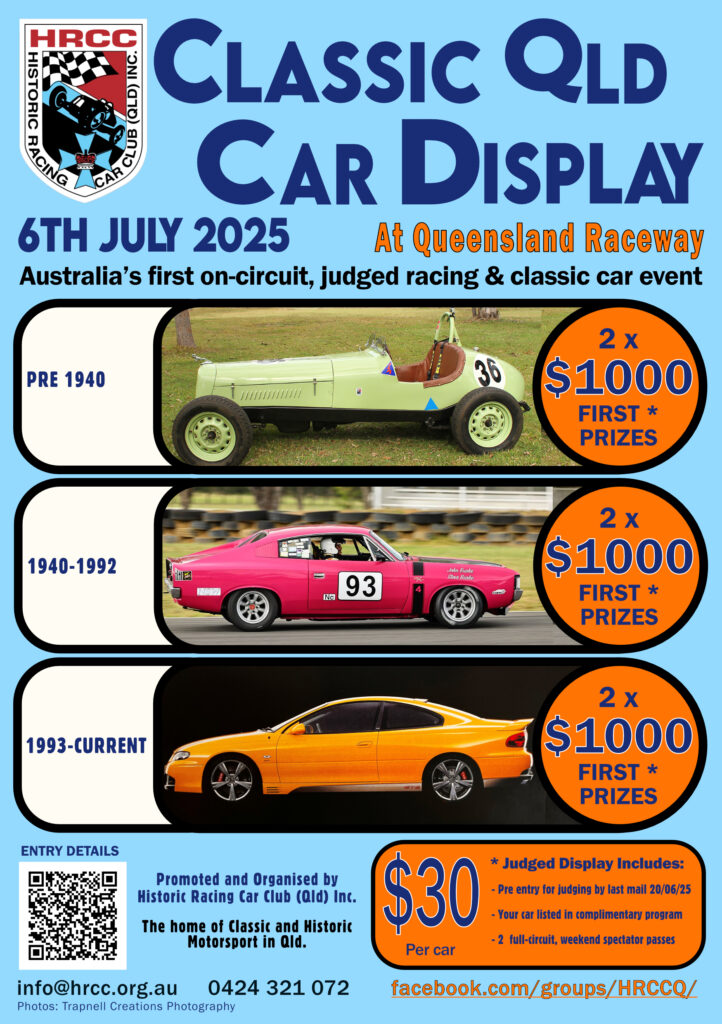 Classic Qld Vehicle Display - HRCC